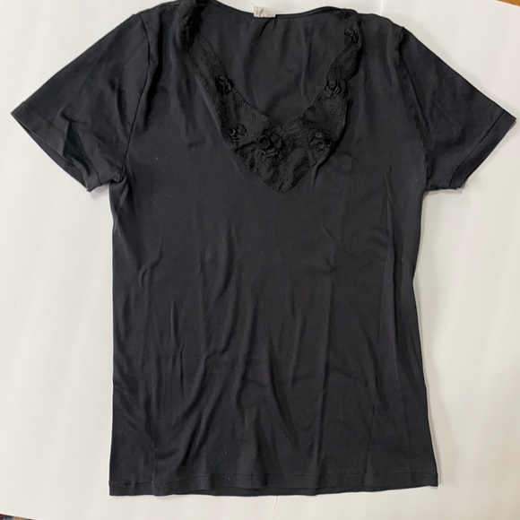 Hanro | Tops | Rare Hanro Tshirtcamilike New Vintageworn Once Lace ...